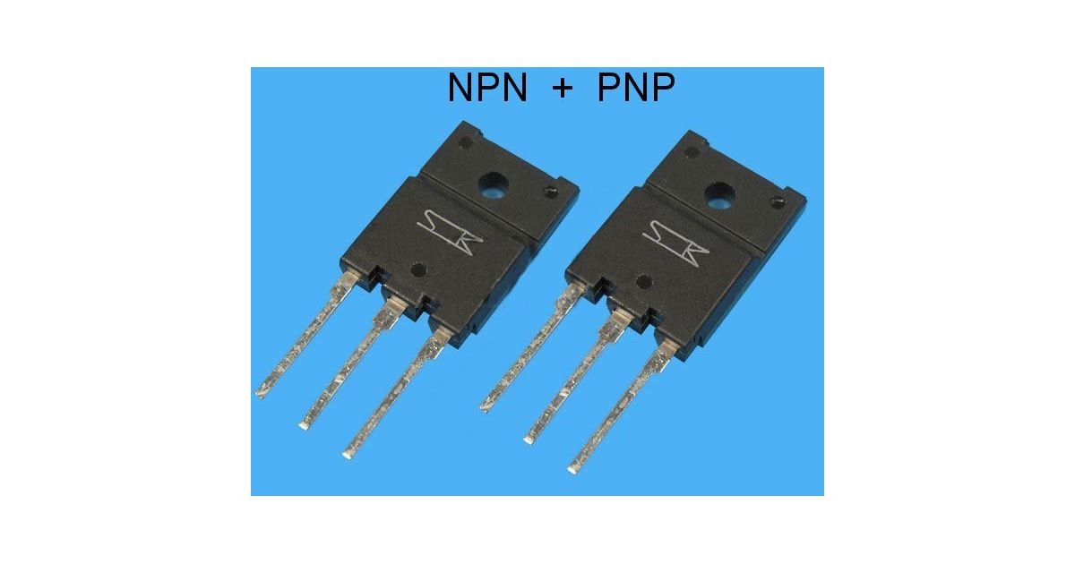 FN1016 + FP1016 Sanken pár pro NF výkonové zesilovače | ELEKTRO-IVICIC.CZ
